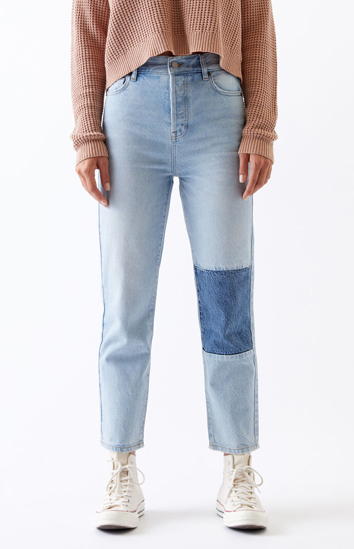 PacSun Light Knee Panel High Waisted Straight Leg Jeans | PacSun PacSun Light Knee Panel High Waisted Straight Leg Jeans | PacSun