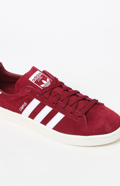 adidas Campus Burgundy Shoes | adidas | PacSun