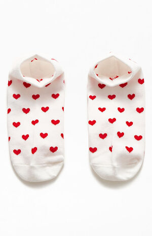 John Galt Red Heart Socks | PacSun