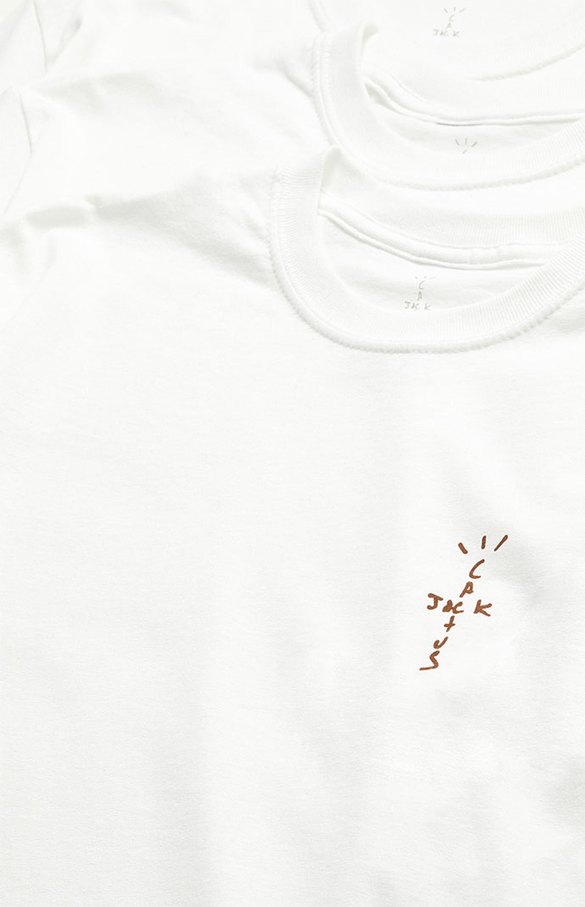 Travis Scott 3 Pack Cactus Jack White T-Shirts | PacSun