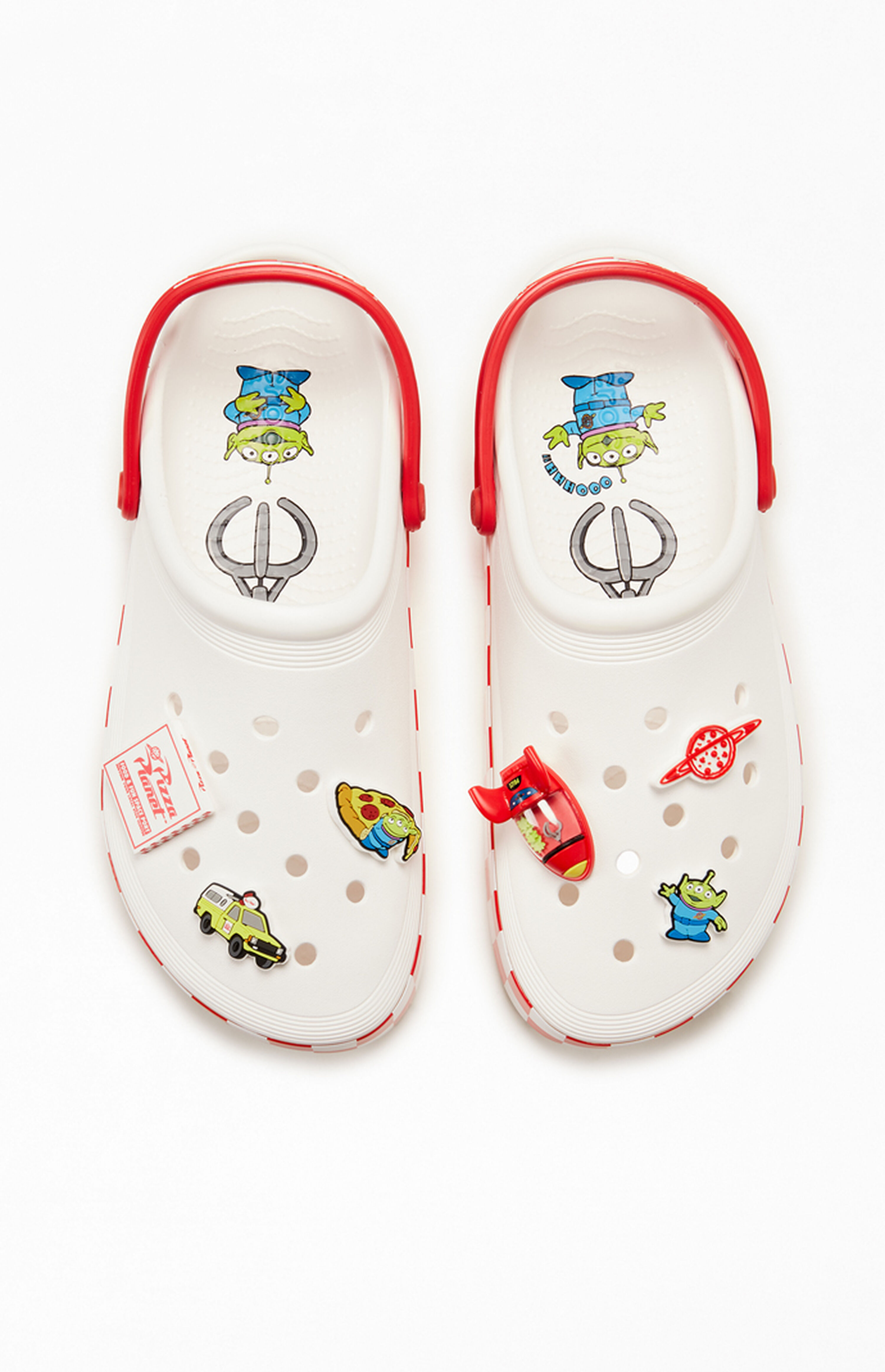 Crocs Toy Story Pizza Planet Classic Clogs | PacSun