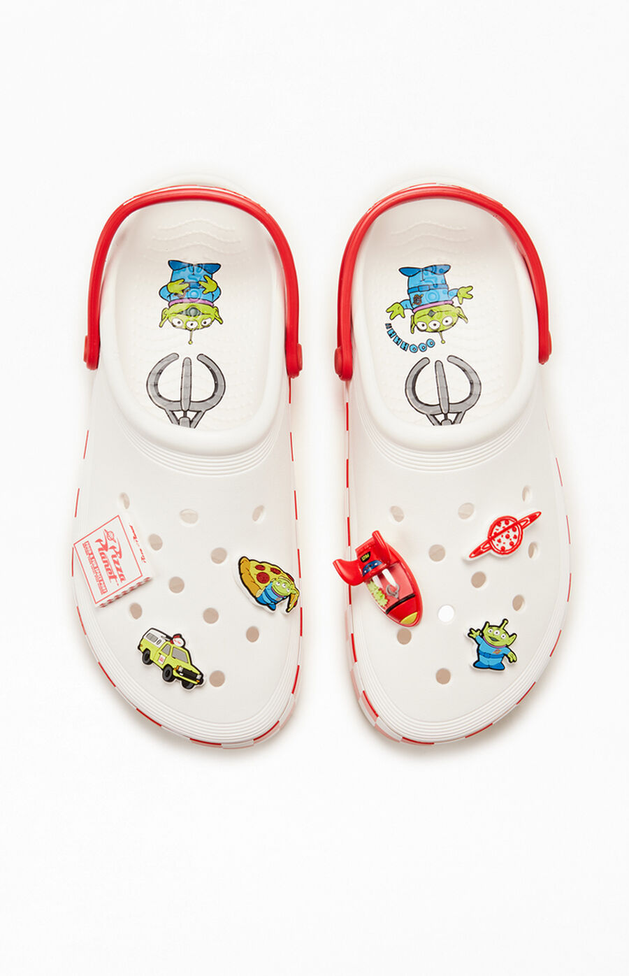 Crocs Toy Story Pizza Planet Classic Clogs | PacSun
