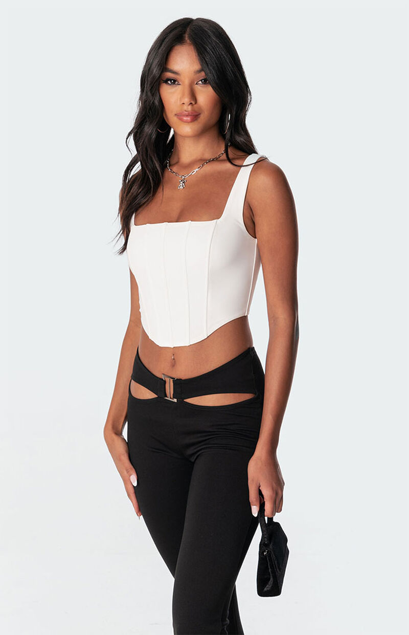Edikted Isla Corset Top | PacSun