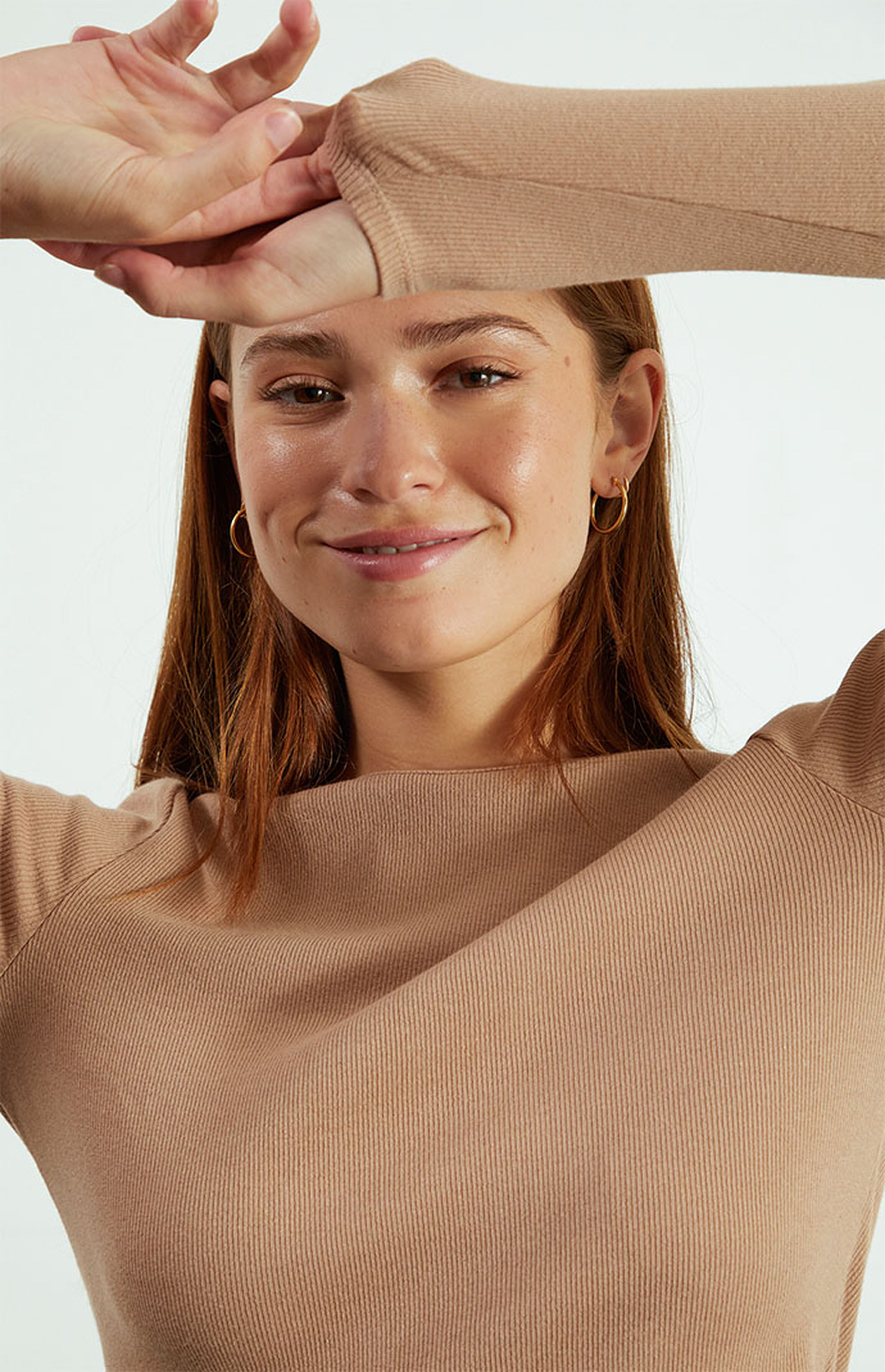 PS Basics by Pacsun Coffee Date Long Sleeve Top | PacSun