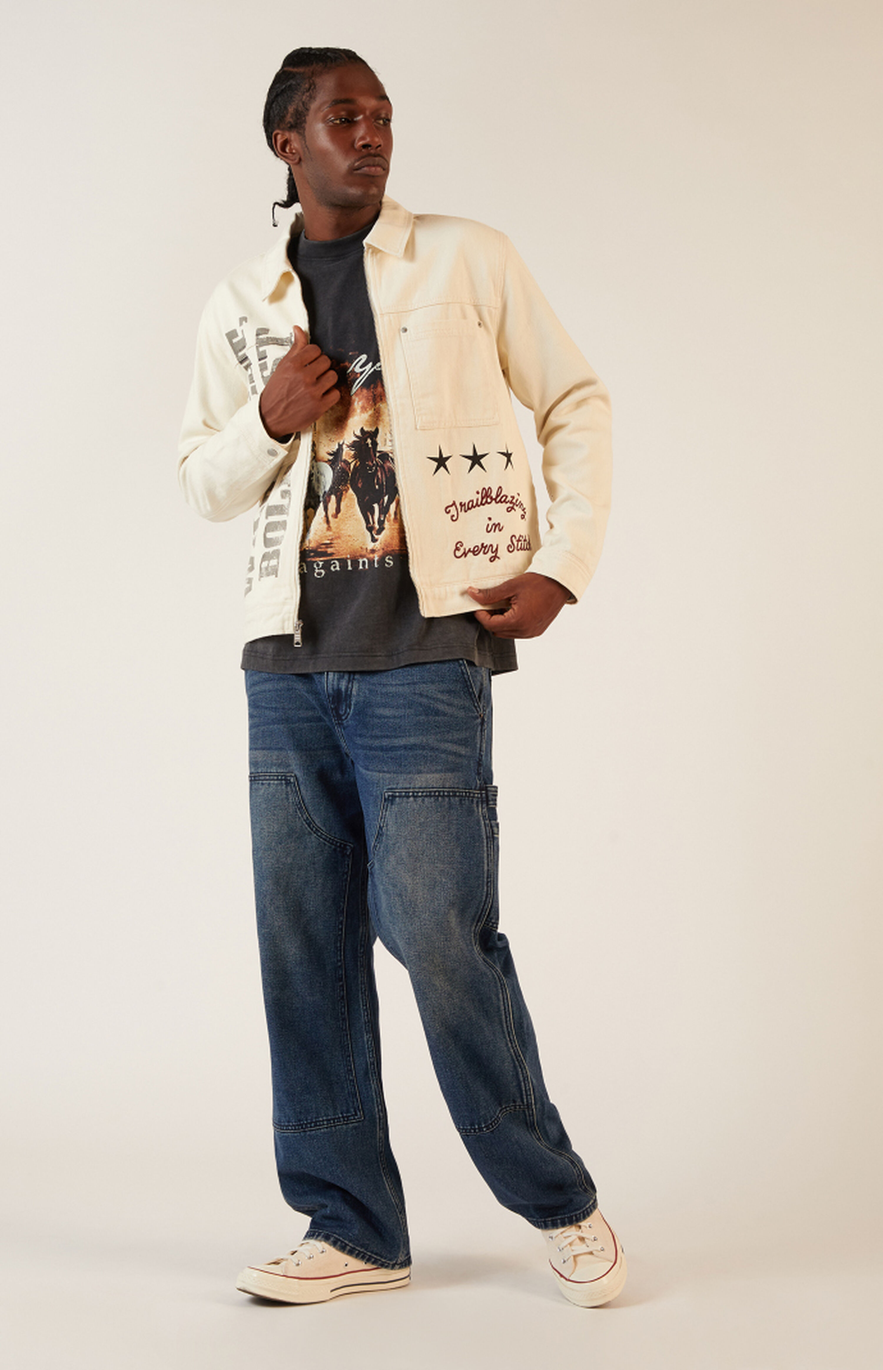 Pacsun Bone California Cowboy Gas Jacket | Pacsun