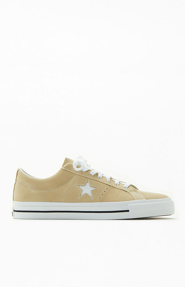 Converse Tan One Star Vintage Suede Shoes | Pacsun