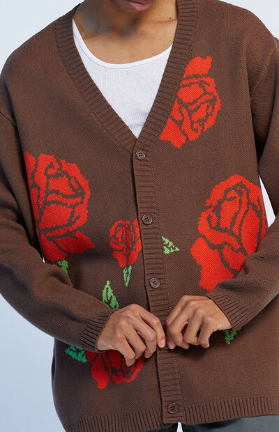 Pacsun Rose Knit Cardigan | PacSun