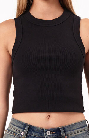 ABRAND Heather Icon Long Singlet Tank Top | PacSun