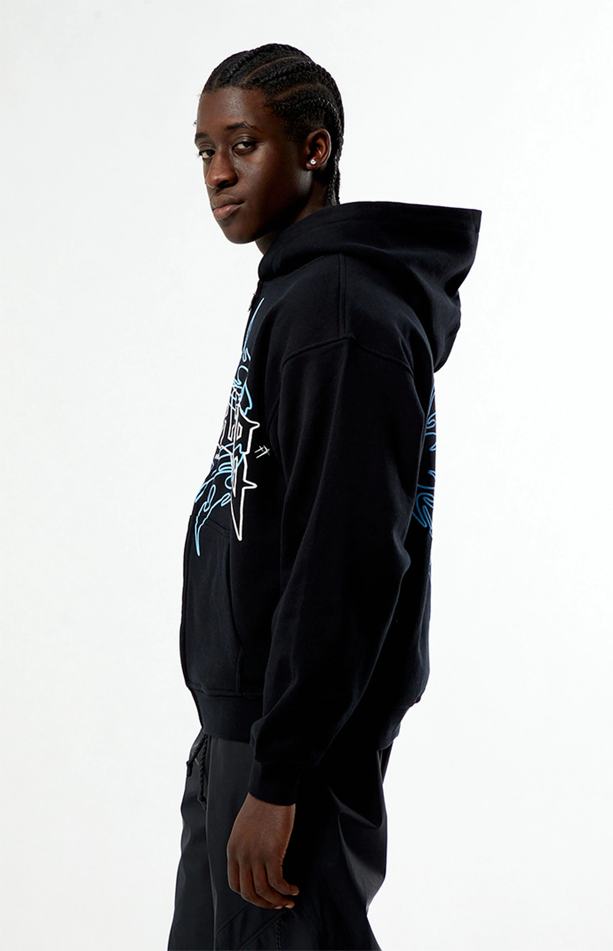 Nightlab Night Made Full Zip Hoodie | Pacsun