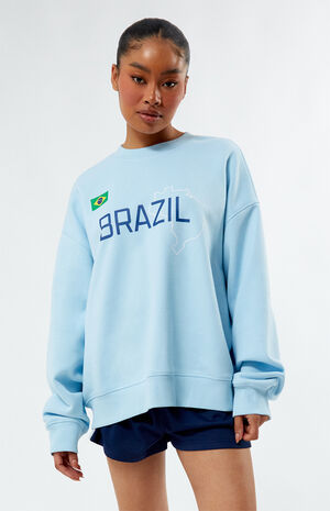 Pacsun Brazil Crew Neck Sweatshirt | PacSun