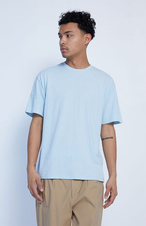 PS Basics Light Blue Reece Regular T-Shirt | PacSun