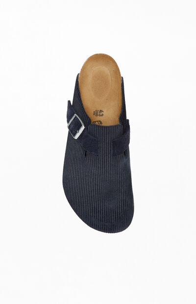 Birkenstock Boston Corduroy Clogs Midnight | PacSun