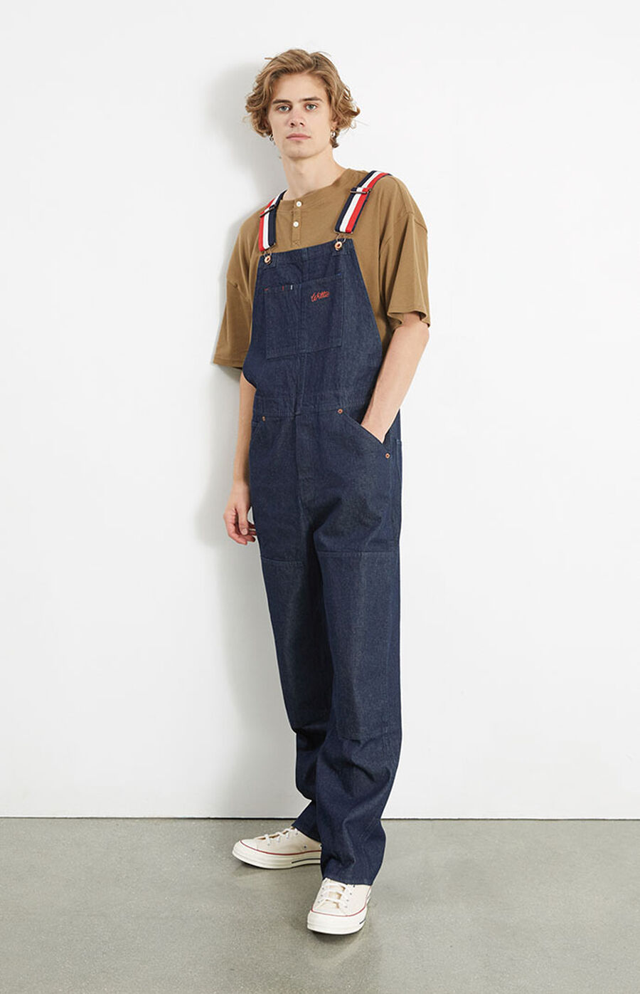 Brixton Willie Nelson Denim Overalls | PacSun