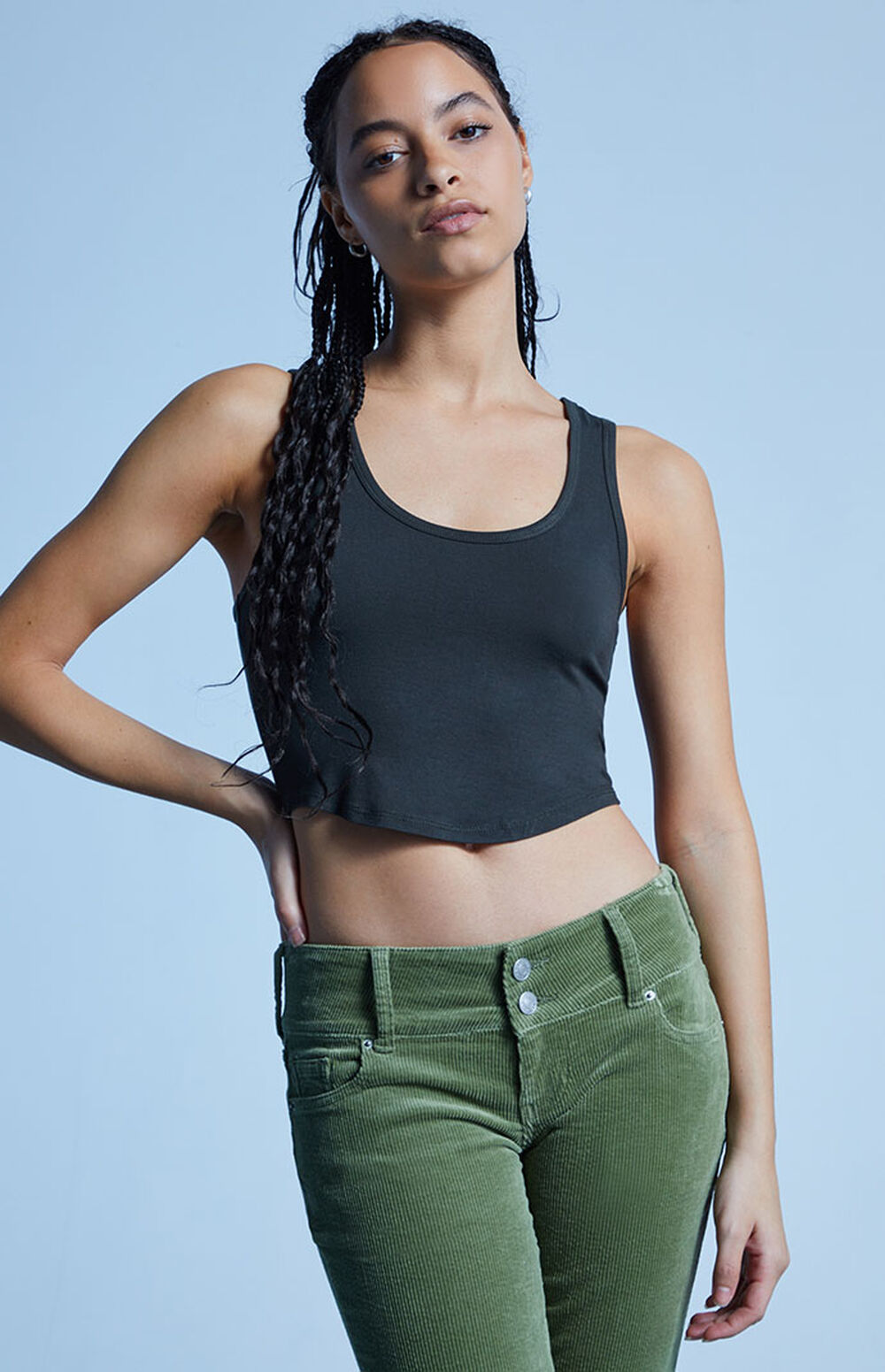 Est. PAC 1980 Baby Curve Tank Top | PacSun