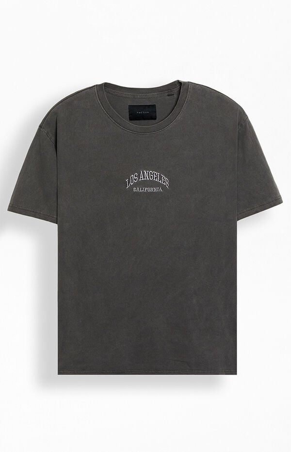 Pacsun Los Angeles Embroidered Vintage Wash T-Shirt | Pacsun