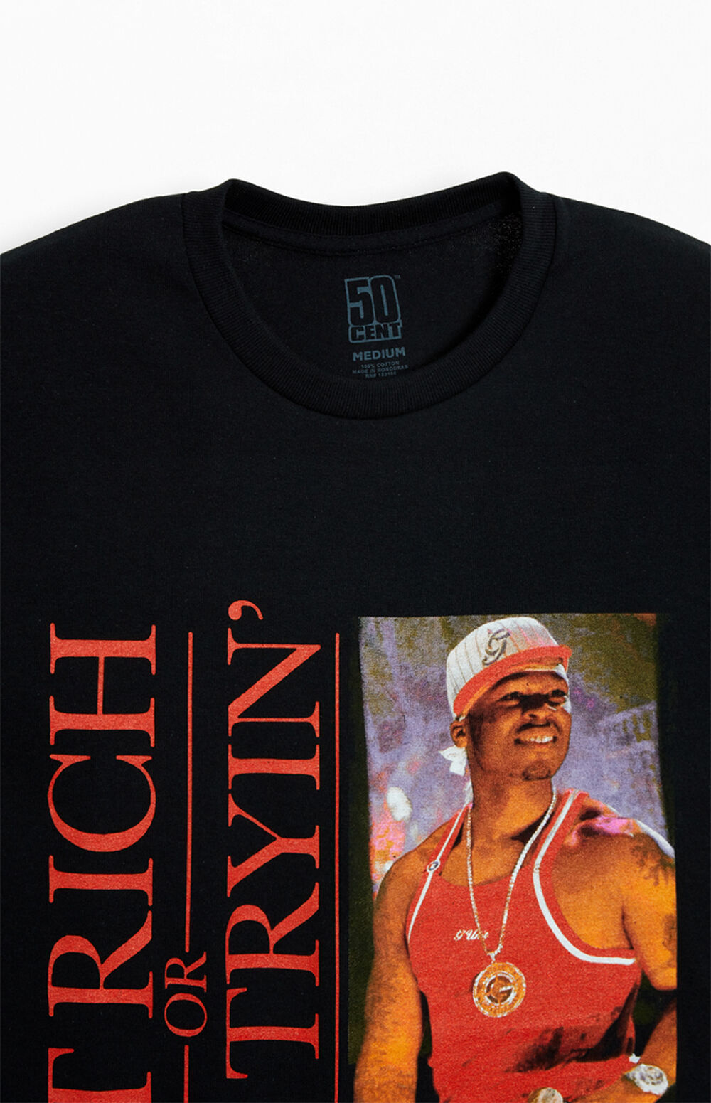 50 Cent Get Rich Or Die Tryin' T-Shirt | Pacsun