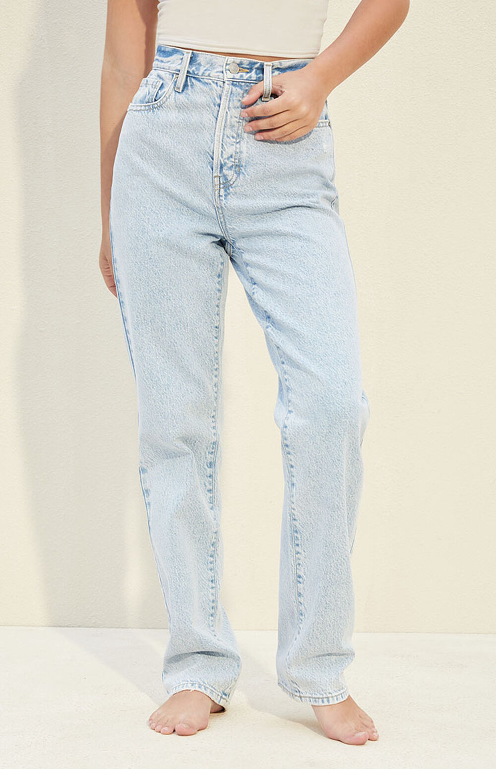 Pacsun Eco Light Blue Dad Jeans | Pacsun