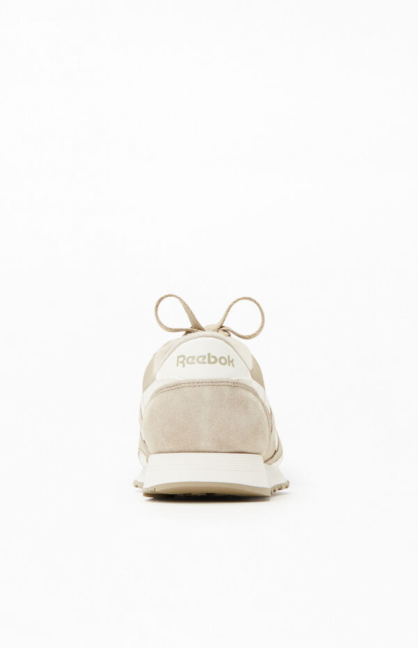 Reebok Tan Classic Nylon Vintage Suede Shoes | Pacsun