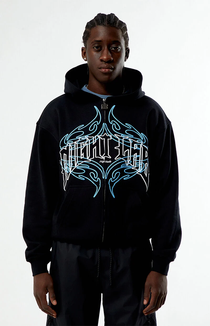 Nightlab Night Made Full Zip Hoodie | Pacsun