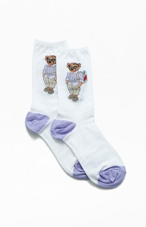 Polo Ralph Lauren Preppy Bear Crew Socks | PacSun