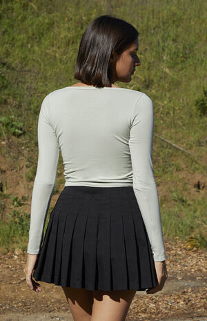 John Galt Green Jillian Long Sleeve Top | PacSun