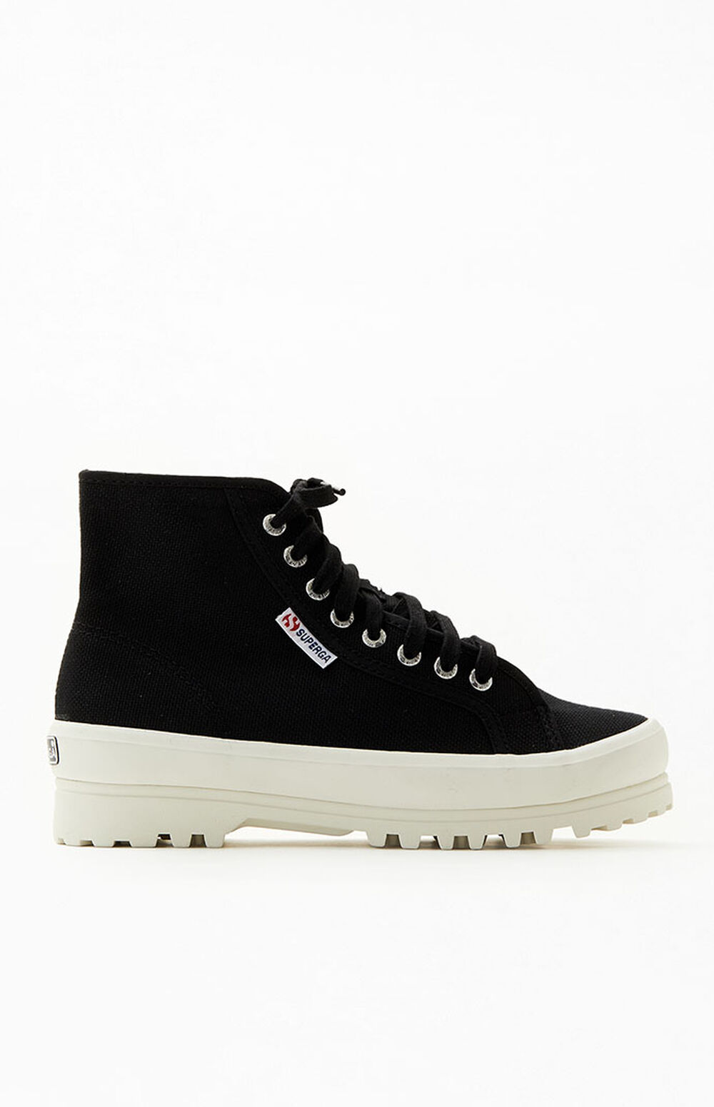 Superga Women's Black 2341 Alpina High Top Sneakers | PacSun