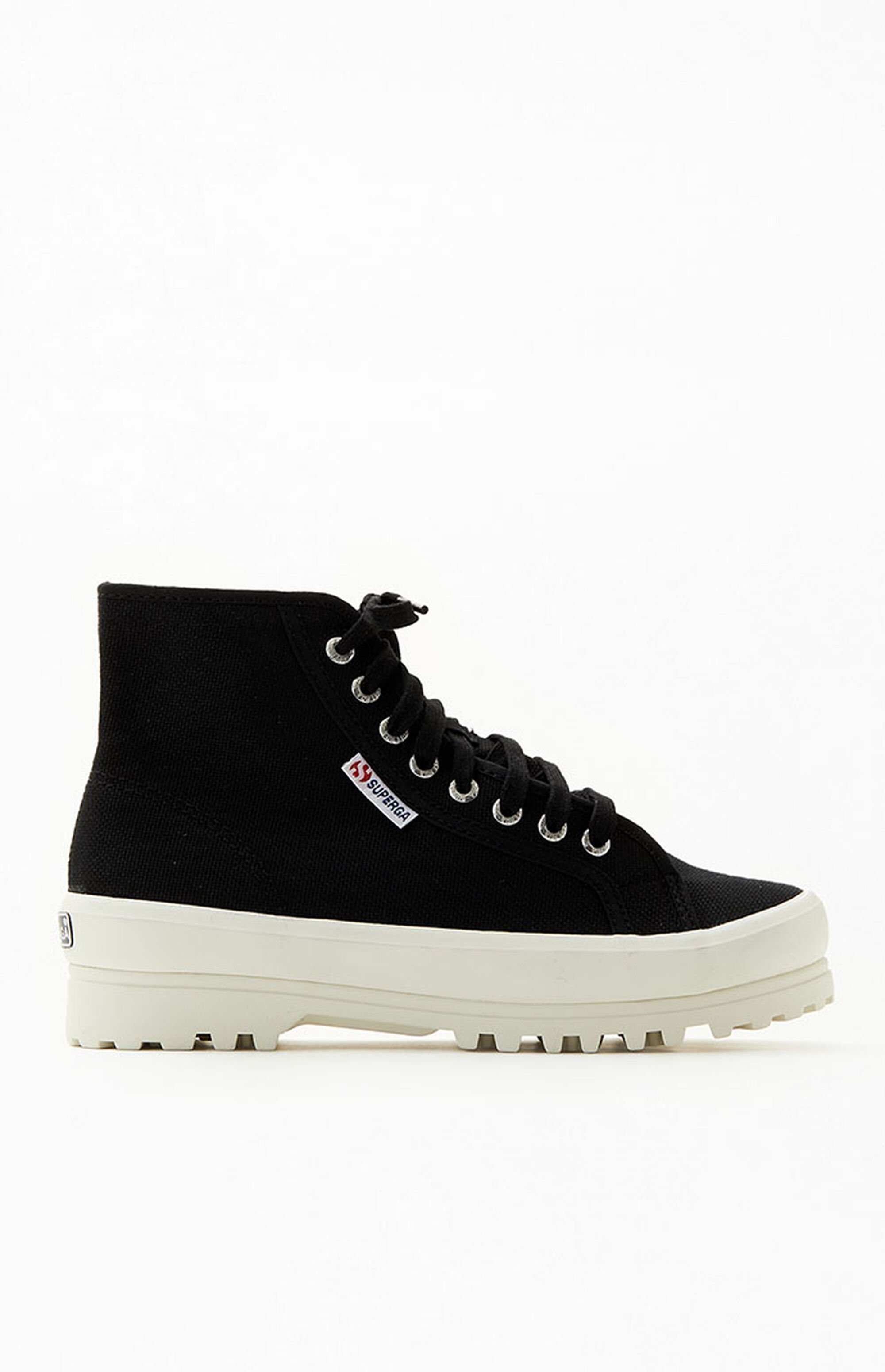 Superga Women's Black 2341 Alpina High Top Sneakers | PacSun