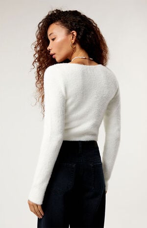 LA Hearts Yours Truly Long Sleeve Sweater | PacSun