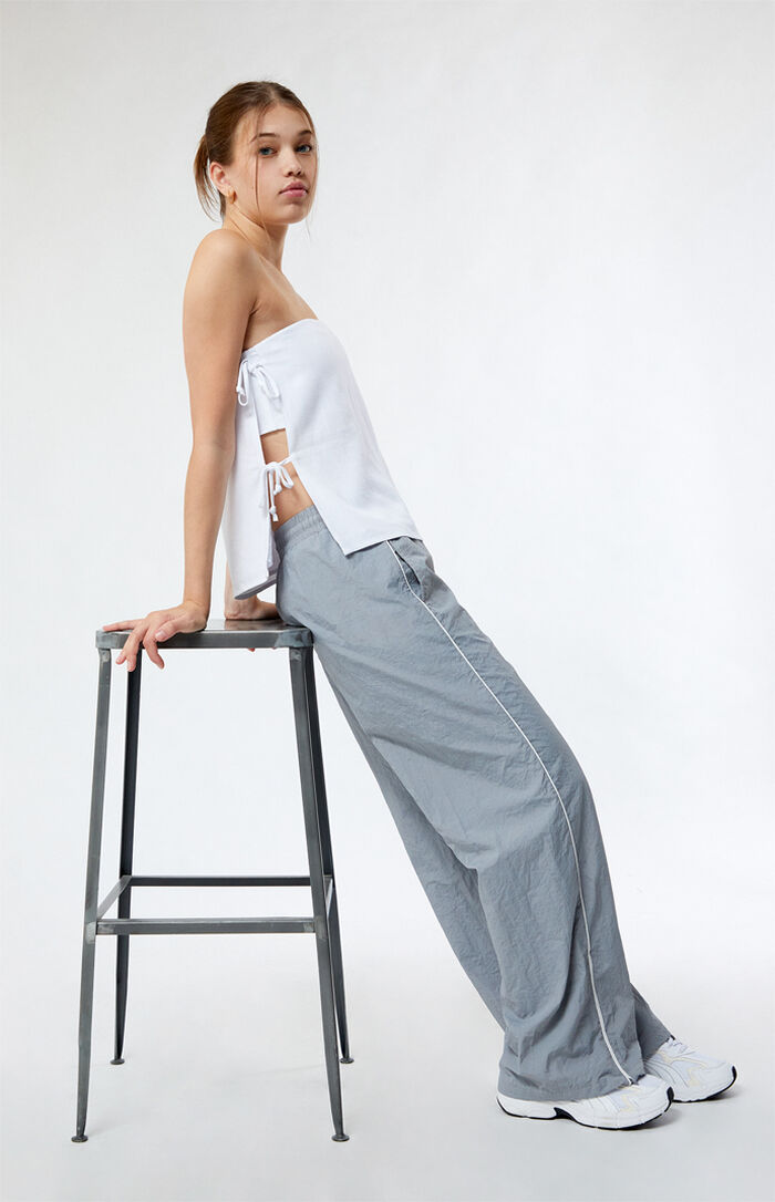 LA Hearts Lace-Up Bow Tube Top | Pacsun
