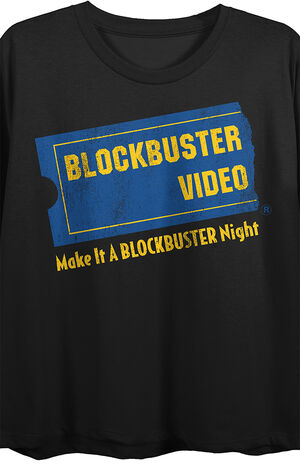 Blockbuster Video Logo Cropped T-Shirt | PacSun