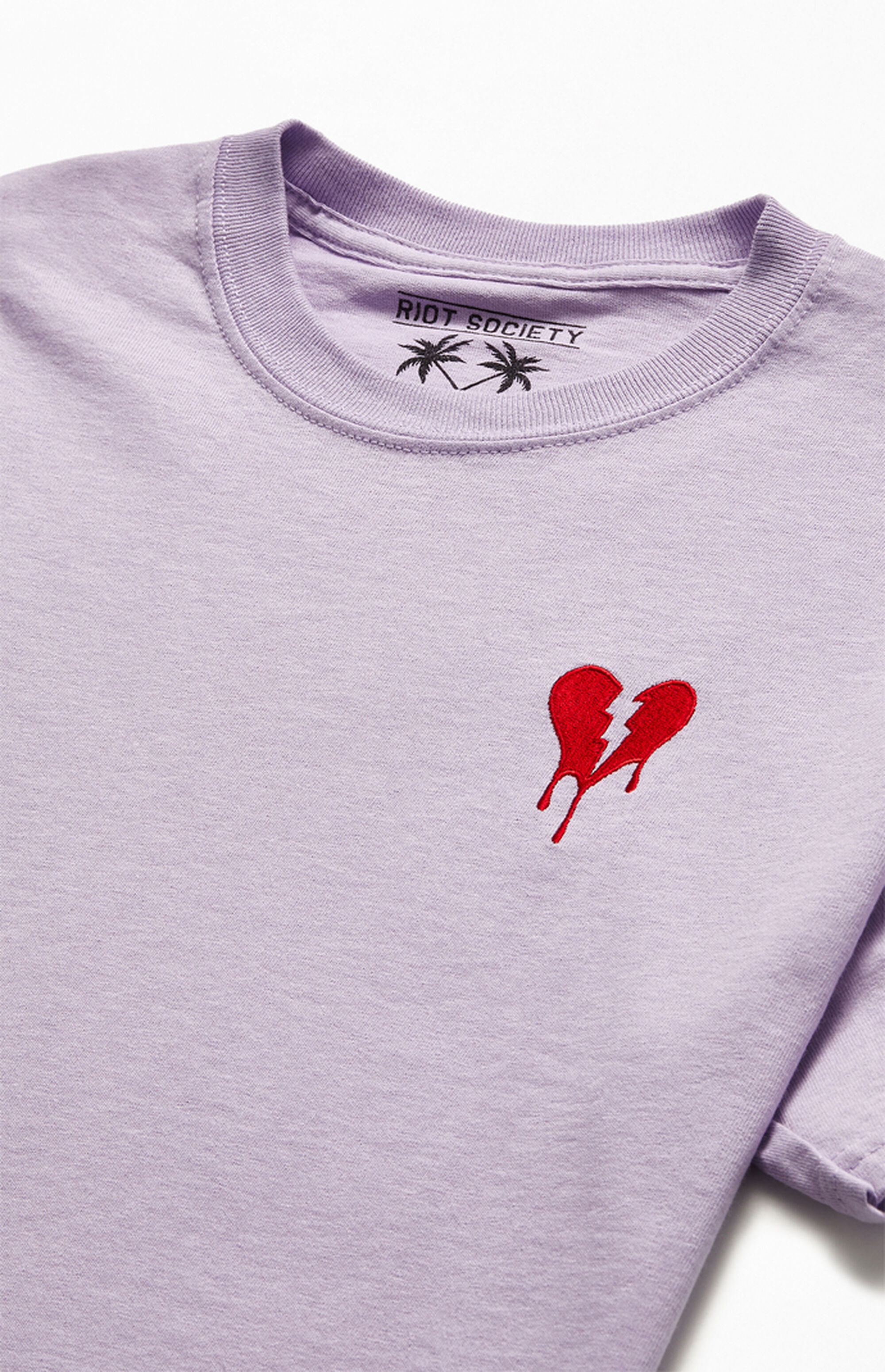 Riot Society Dripping Heart Short Sleeve T-Shirt | PacSun