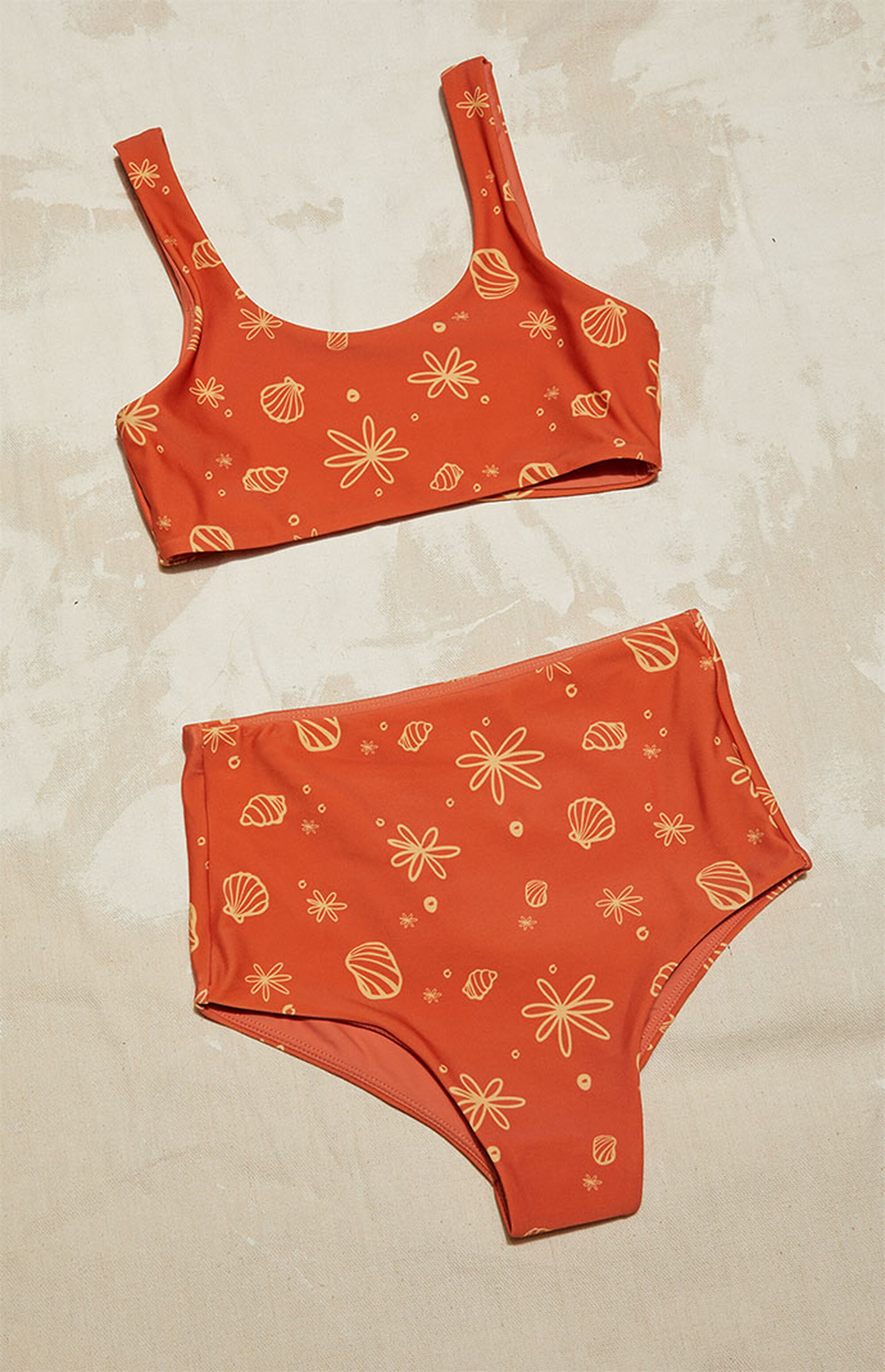 PacSun Kids Seashell Bikini Top & Bottom Set | PacSun