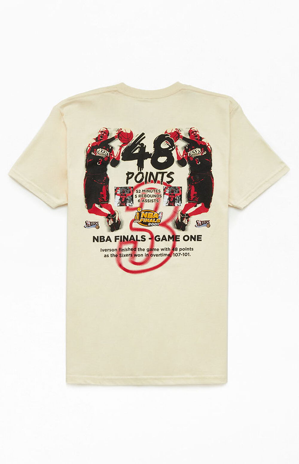 Mitchell & Ness Iverson Step Over T-Shirt | Pacsun