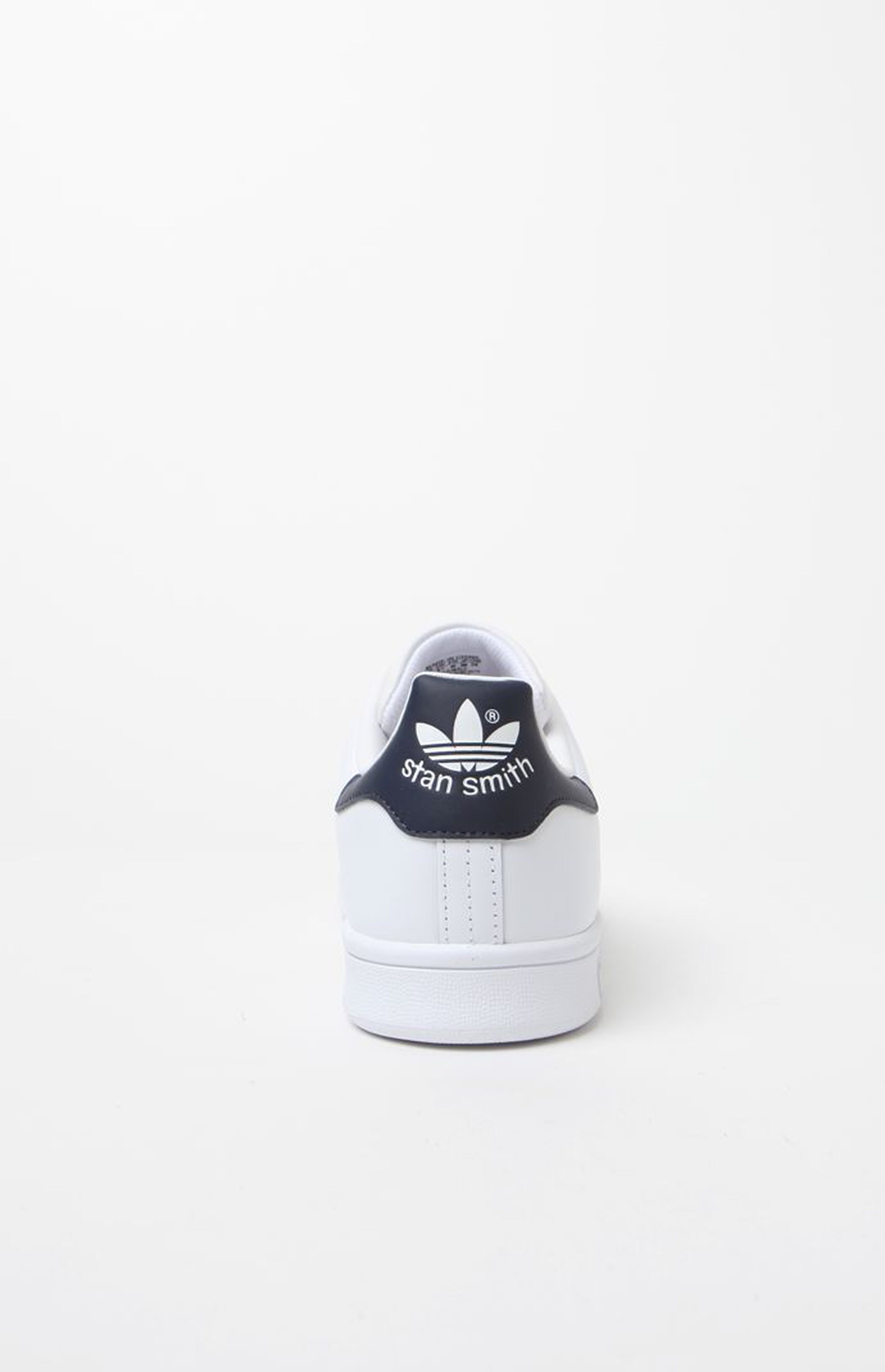 adidas Stan Smith White & Blue Shoes | PacSun
