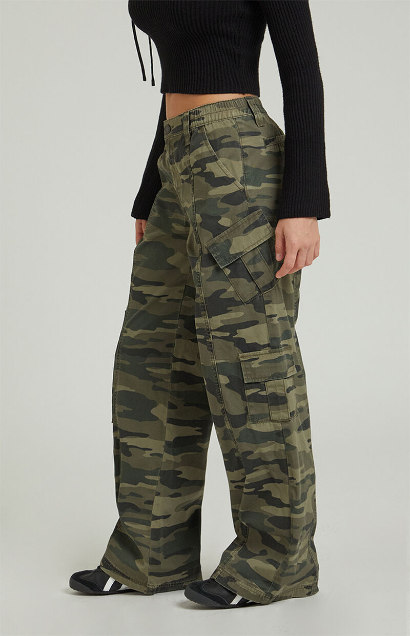 PacSun Camouflage Lightweight Low Rise Baggy Pants | PacSun