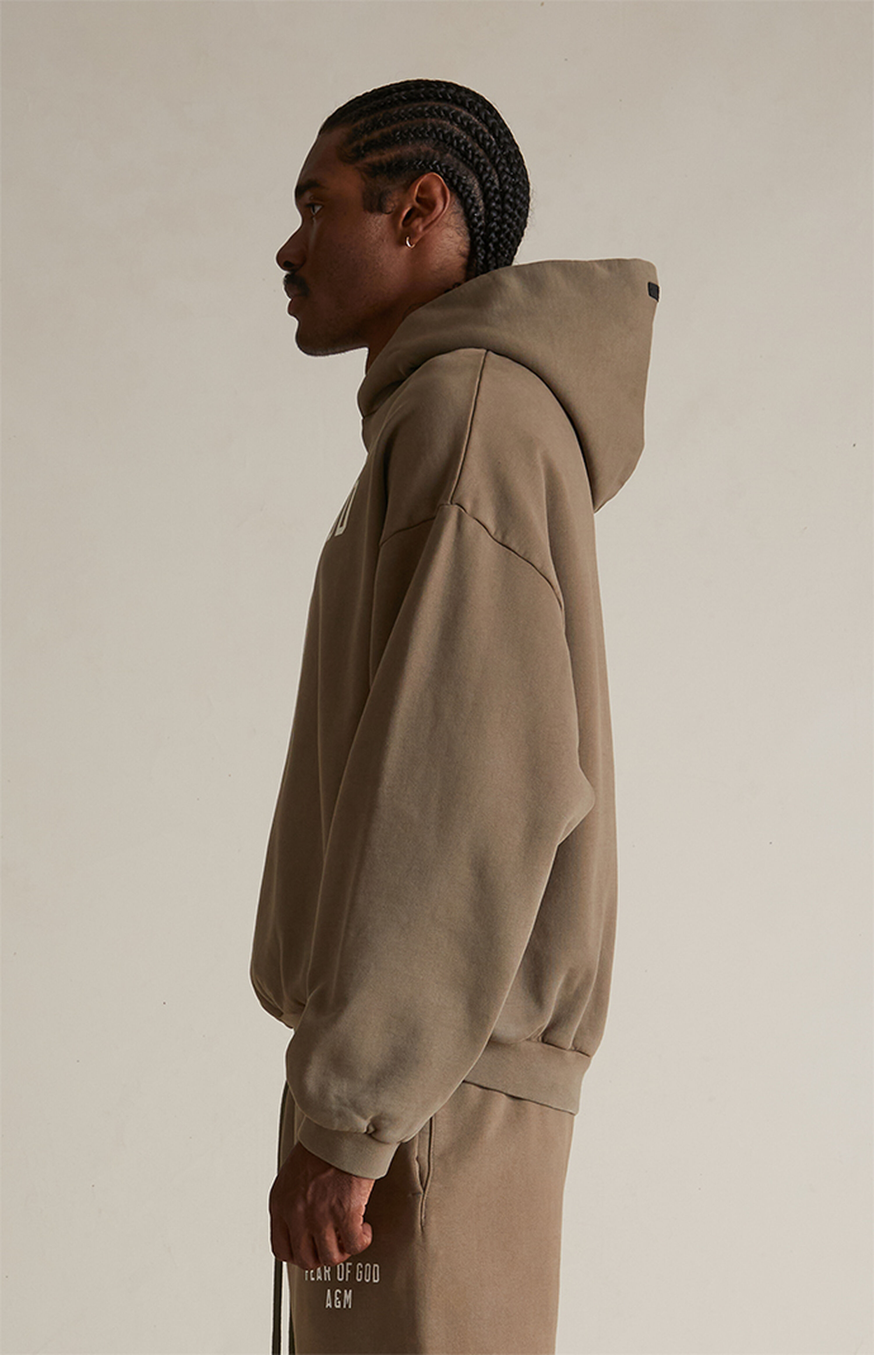Fear of God ESSENTIALS Military Heavy Fleece Hoodie | Pacsun