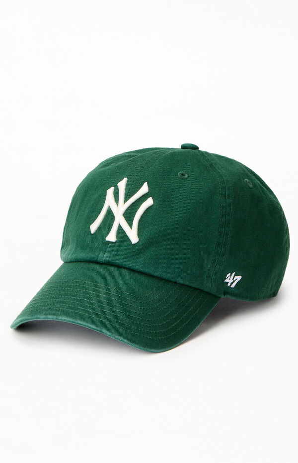 47 Brand Green New York Yankees Dad Hat | Pacsun