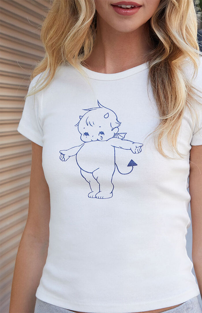 John Galt Ashlyn Devil Hug T-Shirt | Pacsun