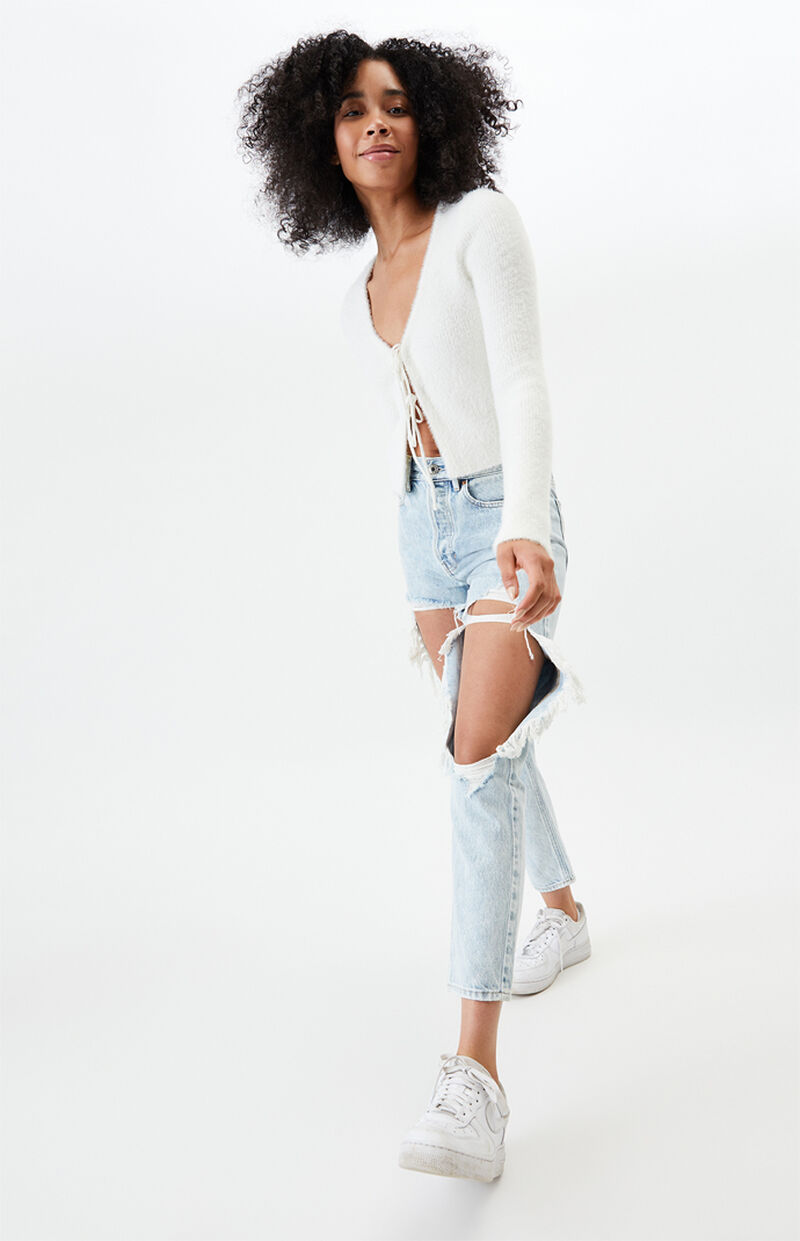 Pacsun Light Ultra High Waisted Slim Fit Jeans | PacSun