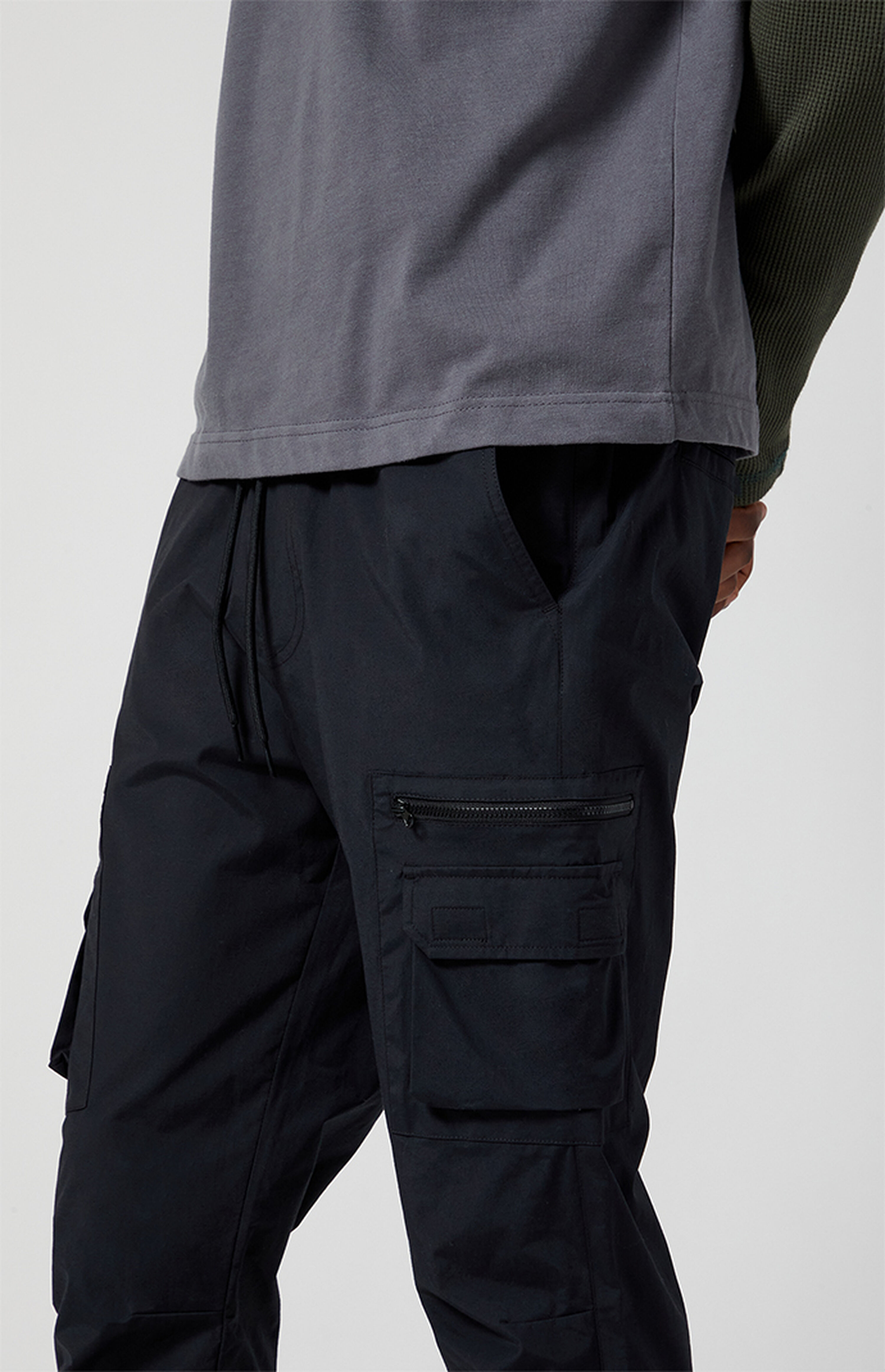 PacSun Stretch Black Slim Cargo Pants | PacSun