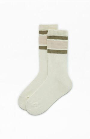 Pacsun Triple Stripe Crew Socks | PacSun