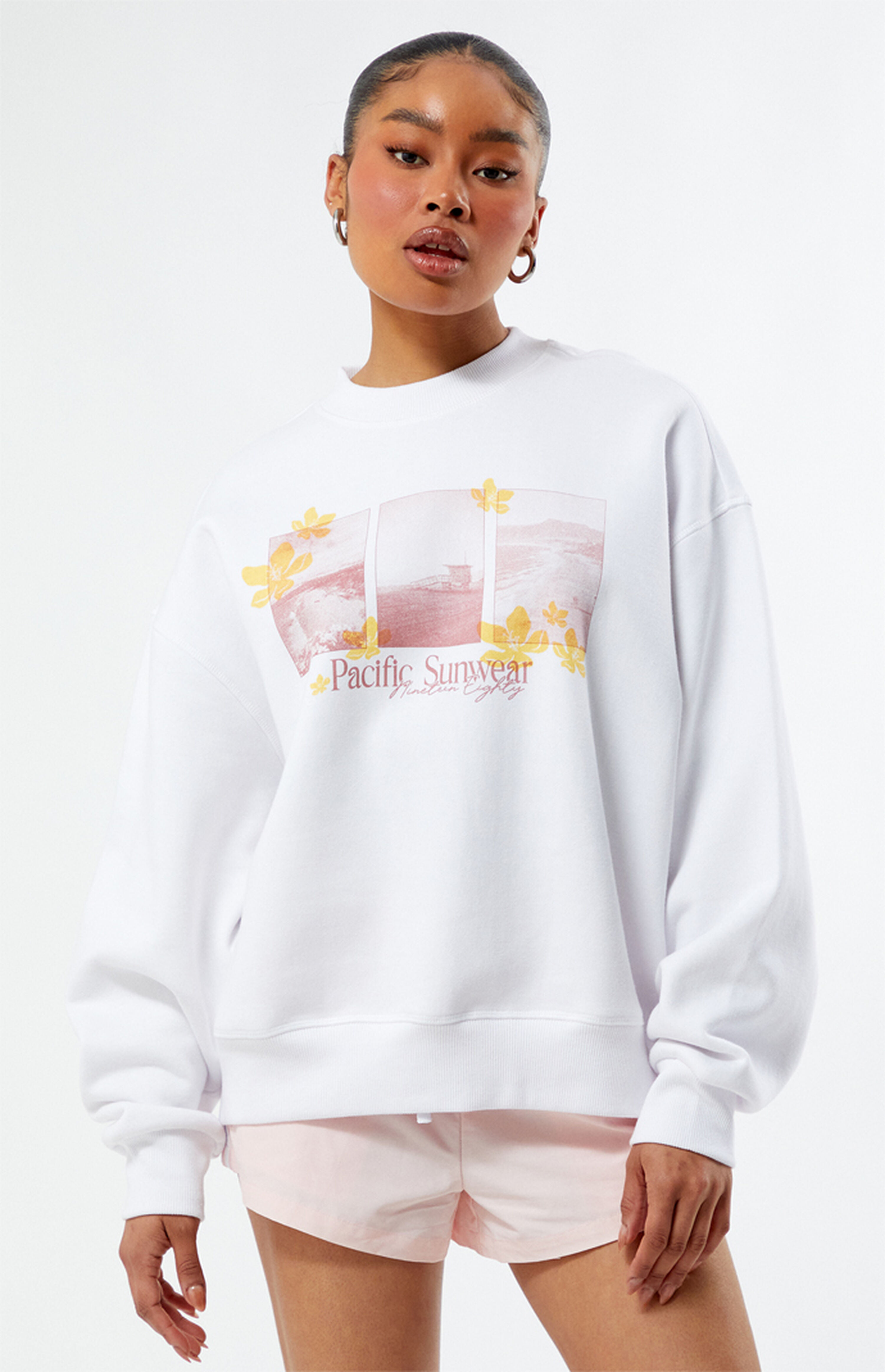 Pacsun Pacific Sunwear Photographic Crew Neck Sweatshirt | PacSun
