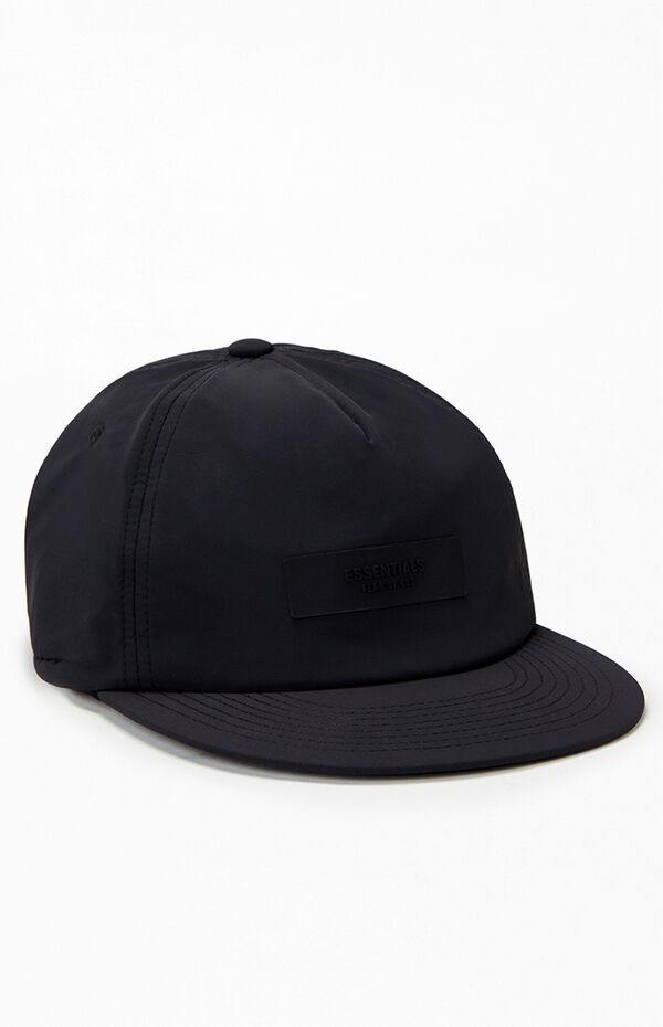 Fear of God Essentials Black Baseball Hat | PacSun