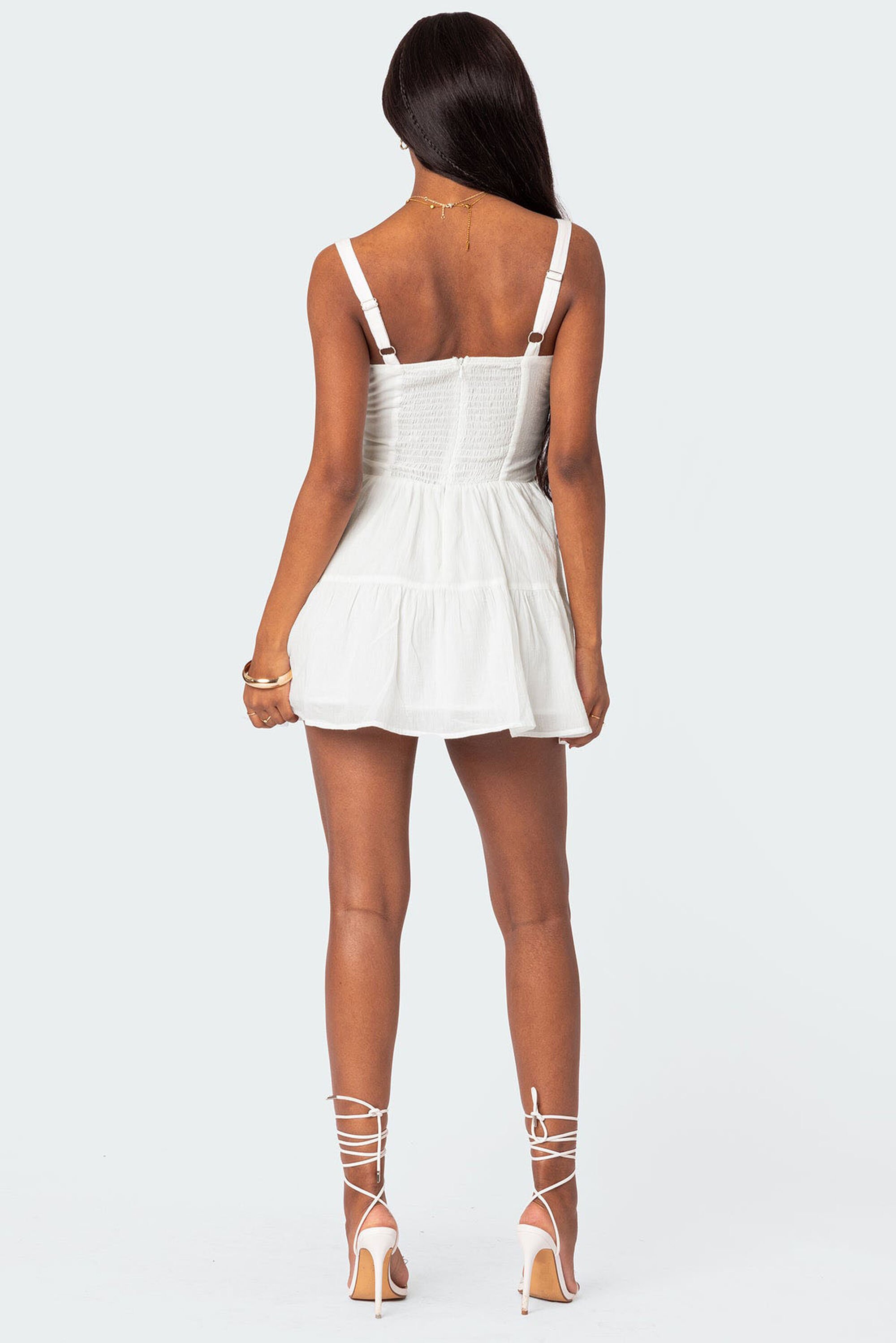 Edikted Lenore Cupped Mini Dress | PacSun