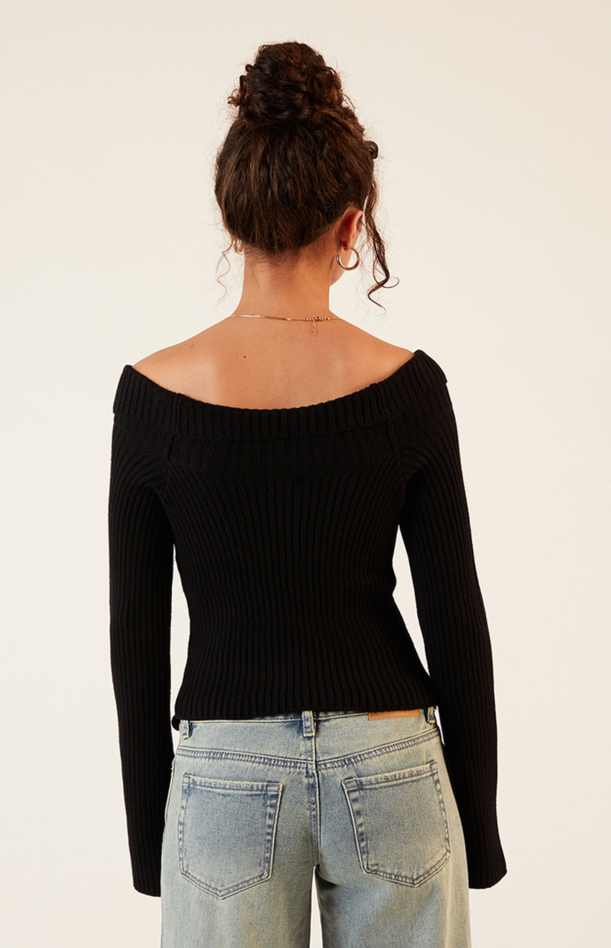 LA Hearts Lane Off-The-Shoulder Sweater | Pacsun