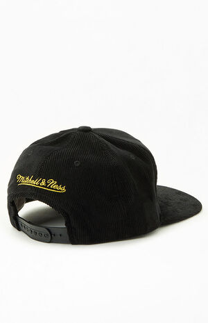 Mitchell & Ness Los Angeles Lakers Corduroy Script Snapback Hat | PacSun