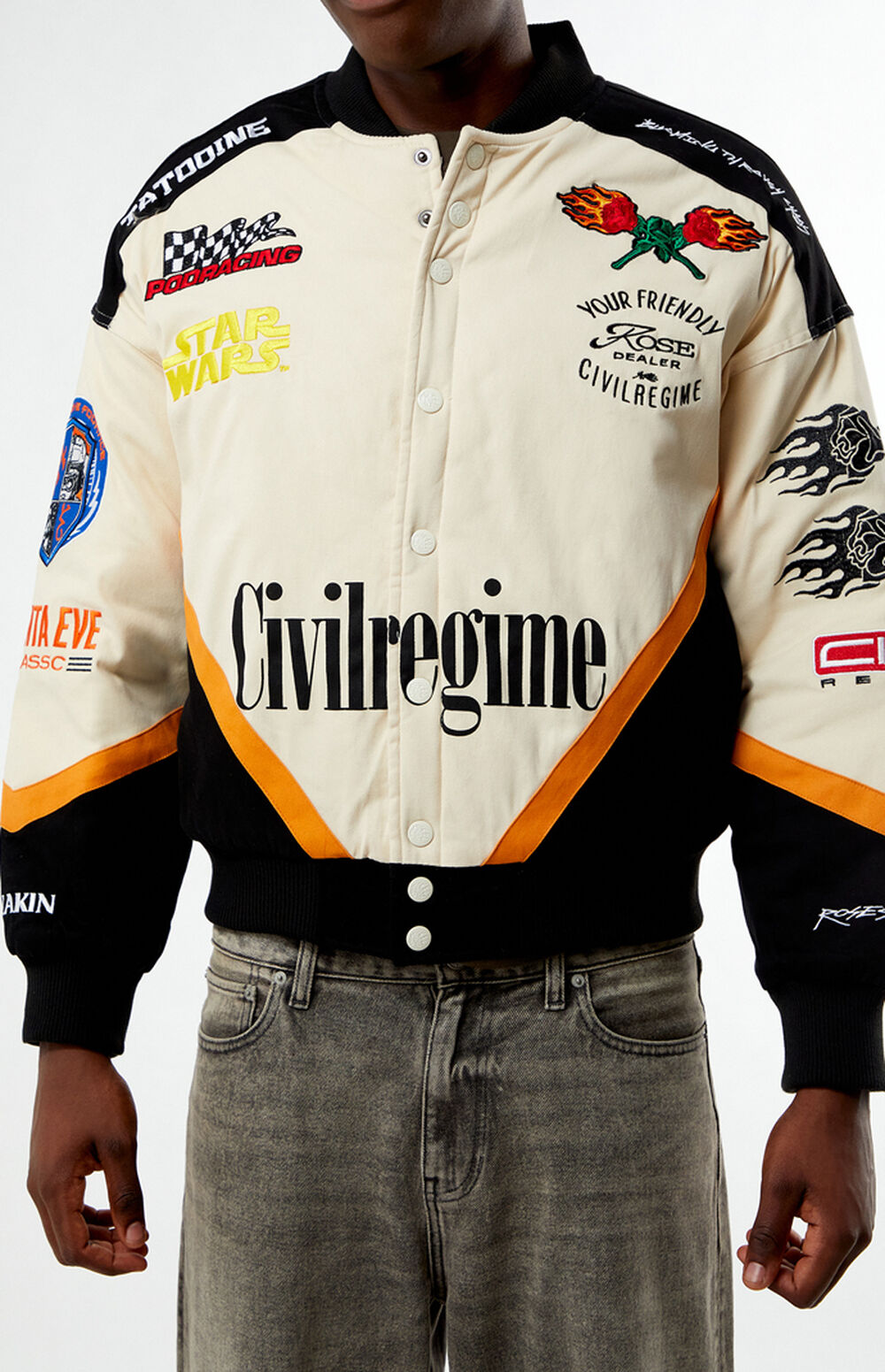 Civil x Star Wars Pod Racing Bomber Jacket | Pacsun