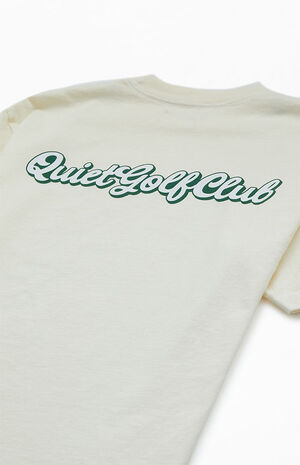 QUIET GOLF Cursive T-Shirt | PacSun