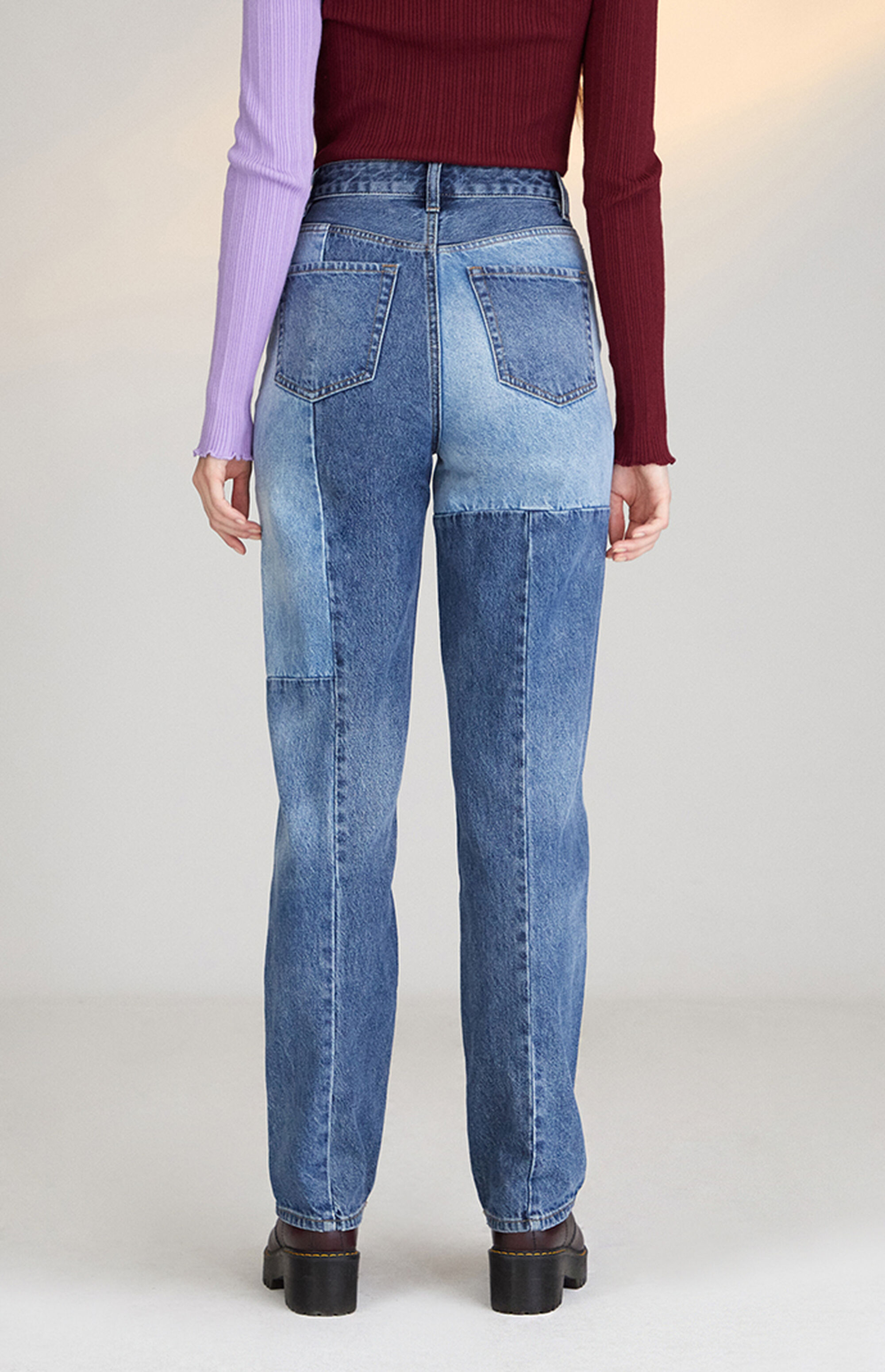 Pacsun Eco Patchwork Boyfriend Jeans | PacSun