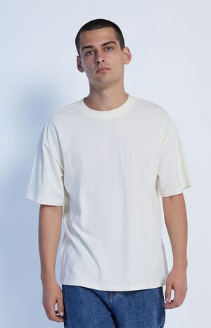 PS Basics Solid Oversized Boxy T-Shirt | PacSun